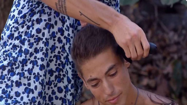 Isola dei Famosi: Luca Vetrone si rasa i capelli | Svelato il perchè ...